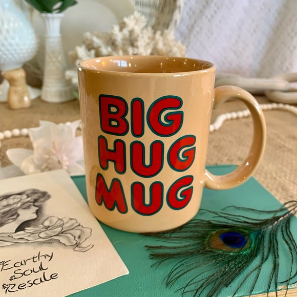 Kitchen | Vintage Ceramic Big Hug Mug By Ftd For Coffee Tea Hot ...